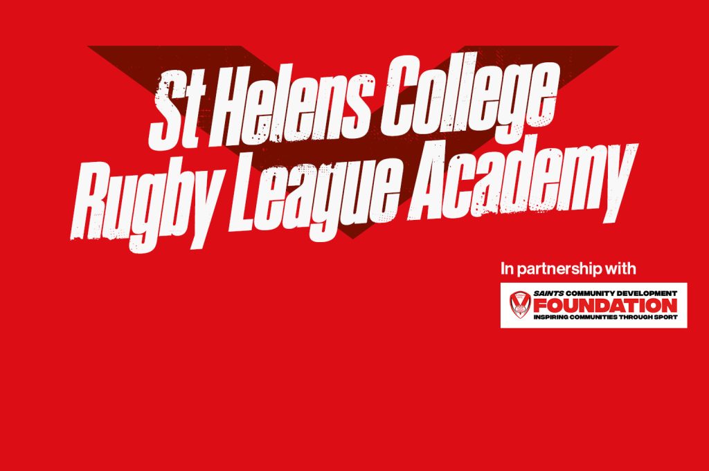 St Helens College Rugby League Academy - St Helens College